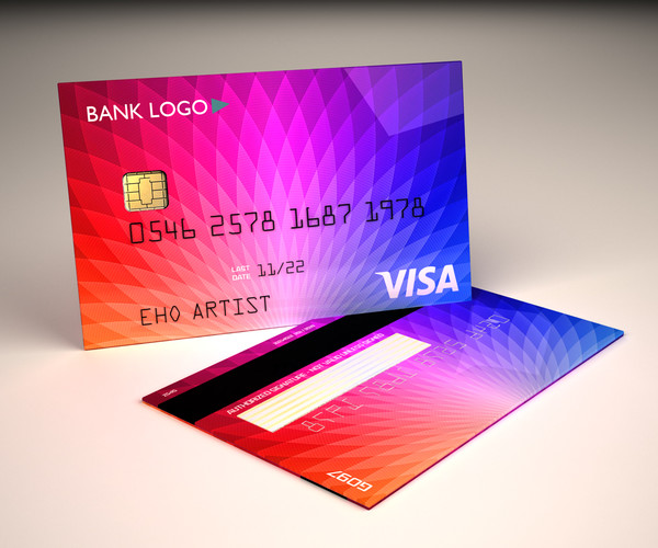 ArtStation - Credit card - 4 designs | Resources