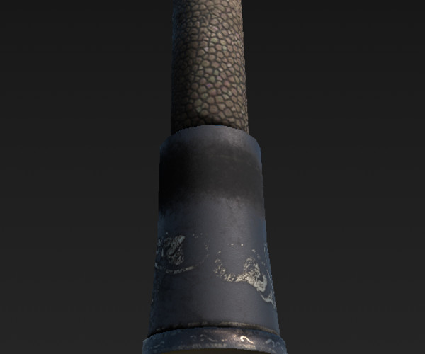 ArtStation - Mongolian Ornamented Iron Mace | Game Assets