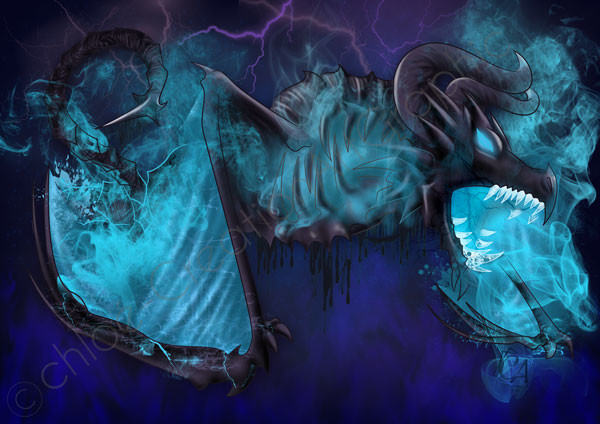 ArtStation - ELECTRIC DRAGON | Artworks