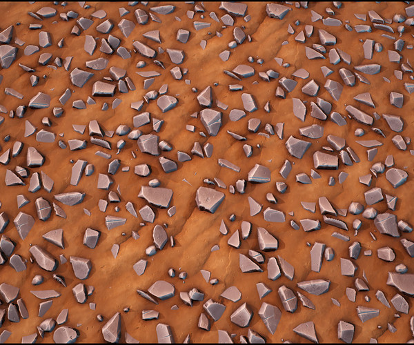 ArtStation - Stylized Stone Generator - Substance Designer | Game Assets