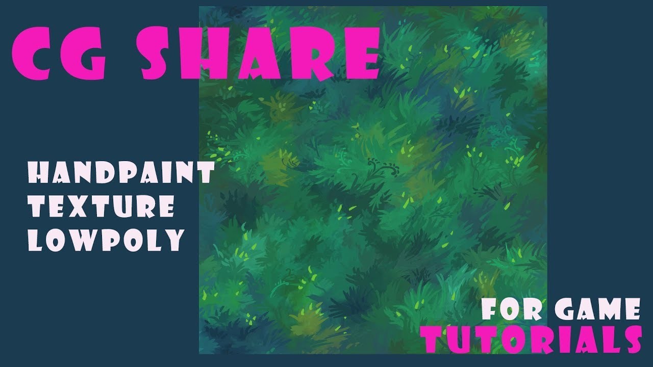 ArtStation - 【TEXTURE】Low Poly Game Grass_003 | Game Assets