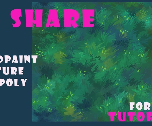 ArtStation - 【TEXTURE】Low Poly Game Grass_003 | Game Assets