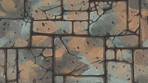 ArtStation - 【TEXTURE】Low Poly Game Ground floor-001 | Game Assets