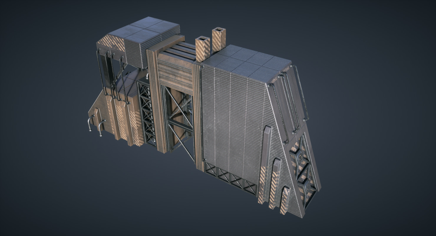 ArtStation - Mars Colony (KitBash) Pack | Game Assets