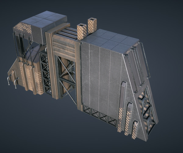 ArtStation - Mars Colony (KitBash) Pack | Game Assets