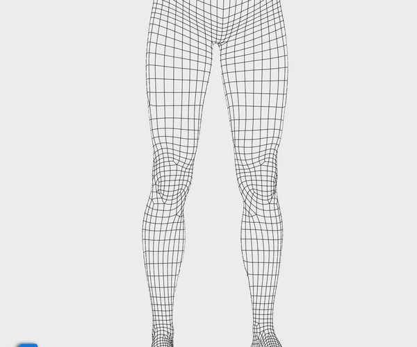 ArtStation - Adult Male Legs and Feet | Resources