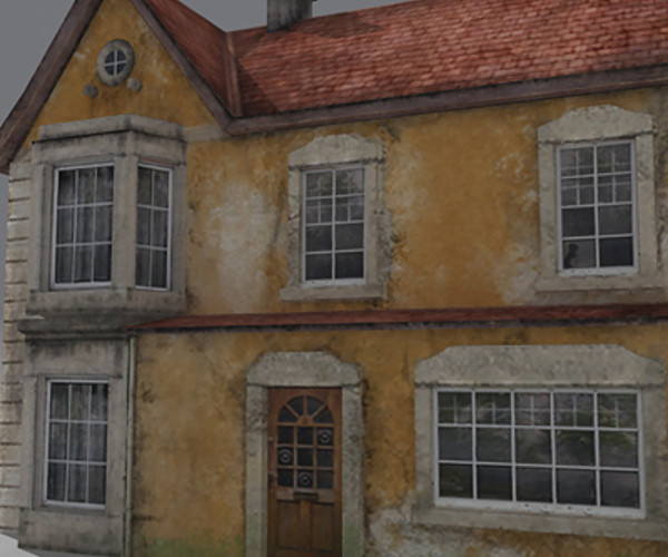 ArtStation - Realistic Old Building | Game Assets