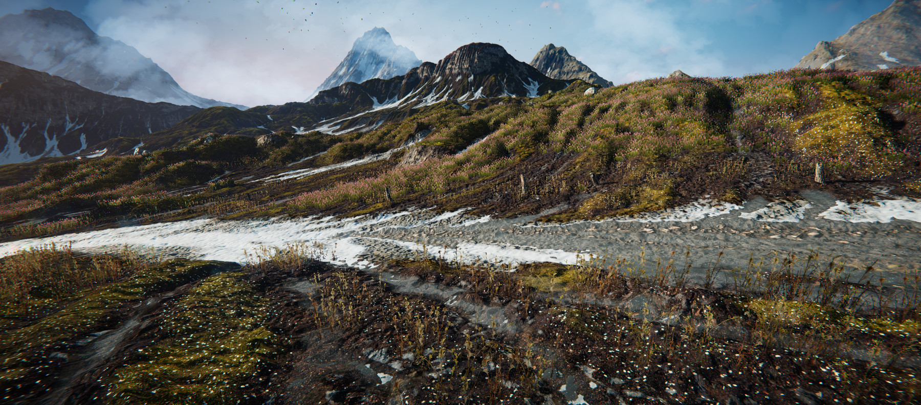 ArtStation - Mountain Lake Valley Environment - Unity 2017 Project ...