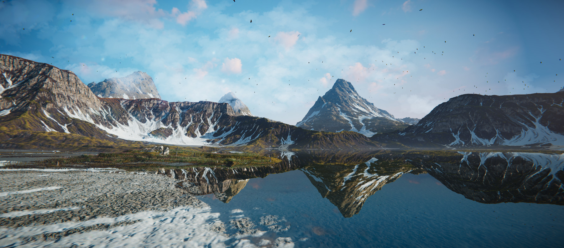 ArtStation - Mountain Lake Valley Environment - Unity 2017 Project ...