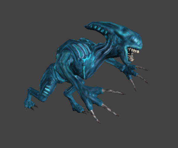 ArtStation - Alien Z | Game Assets
