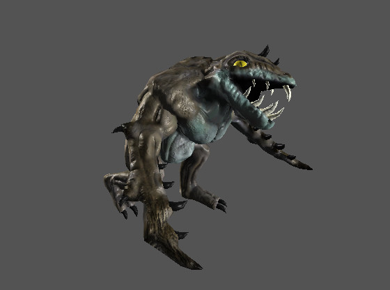 ArtStation - Monster X | Game Assets