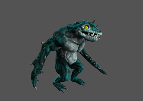 ArtStation - Monster X | Game Assets