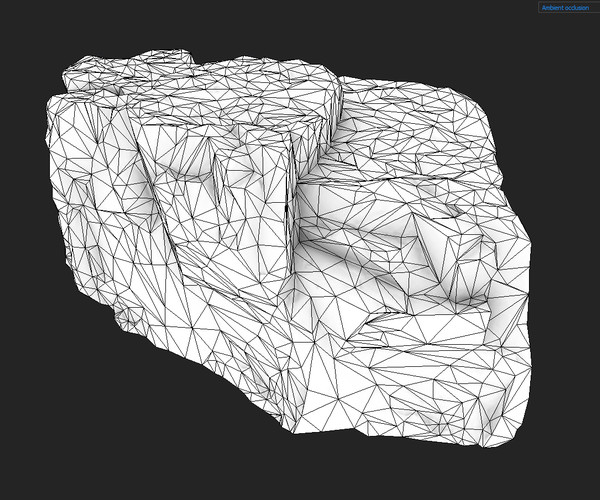 ArtStation - Low poly Blocky Rock Mossy Pack | Game Assets