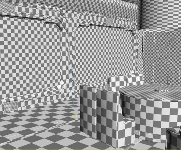 ArtStation - sci fi room 3d asset | Game Assets