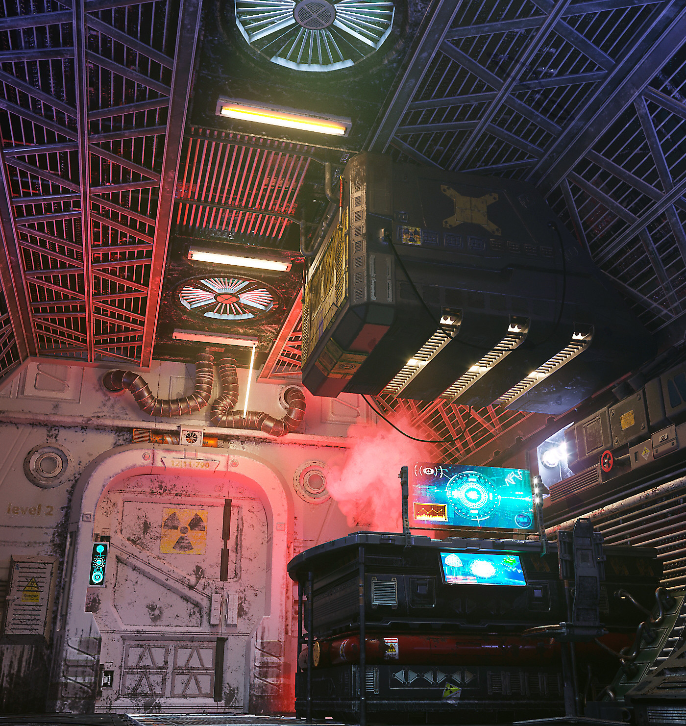 ArtStation - sci fi room | Resources