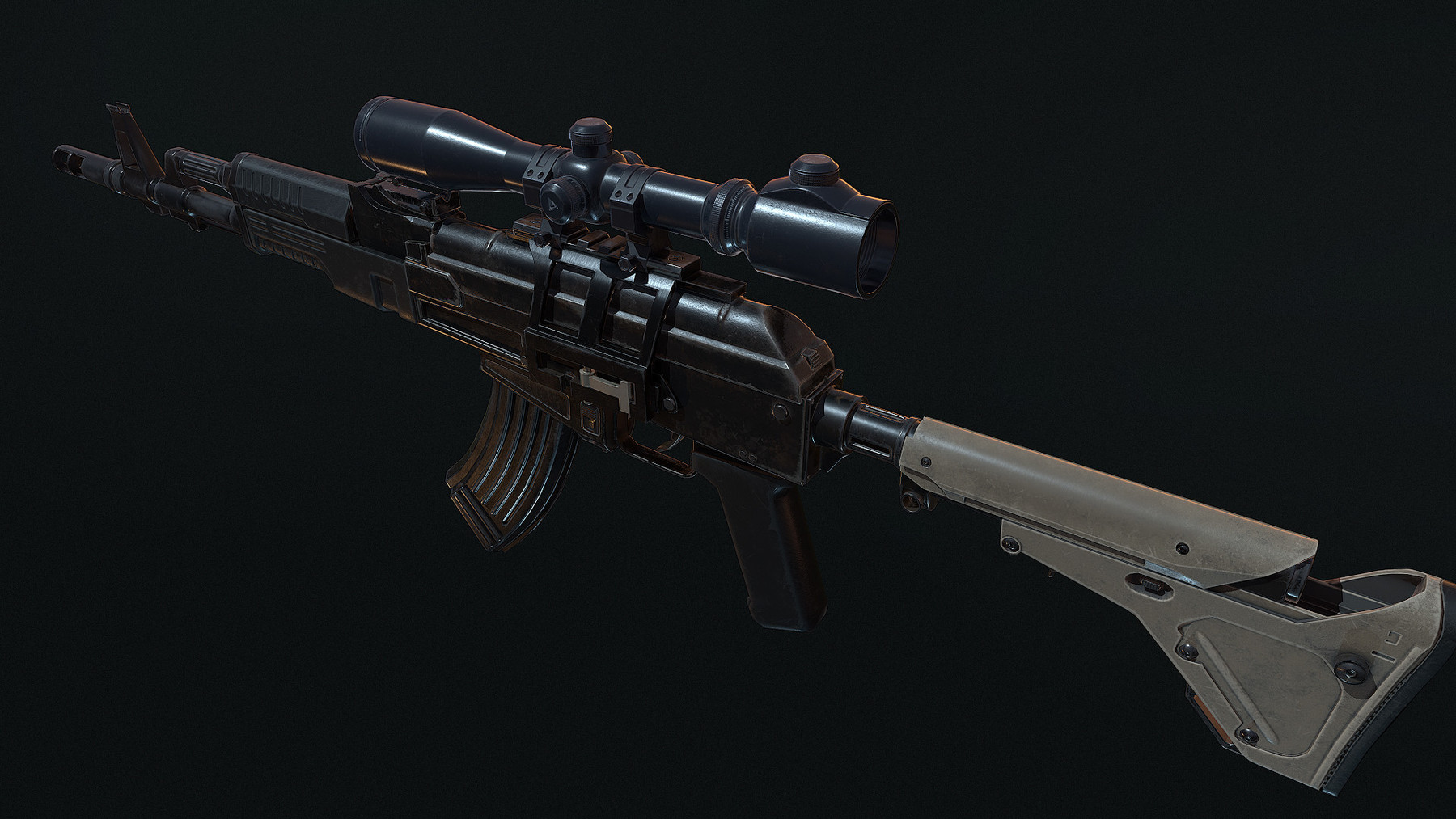 ArtStation - AK-47 | Game Assets