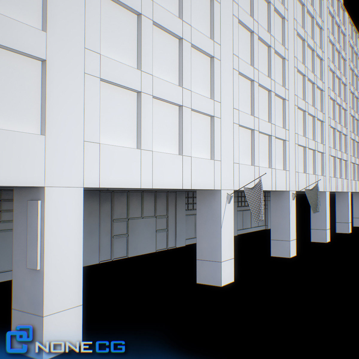 ArtStation - NYC Building 1685 Broadway Theater | Game Assets