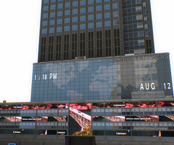 ArtStation - NYC Building Lehman Brothers | Resources