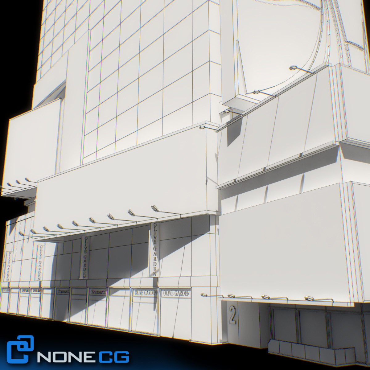 ArtStation - NYC Building Ramada Renaissance | Game Assets