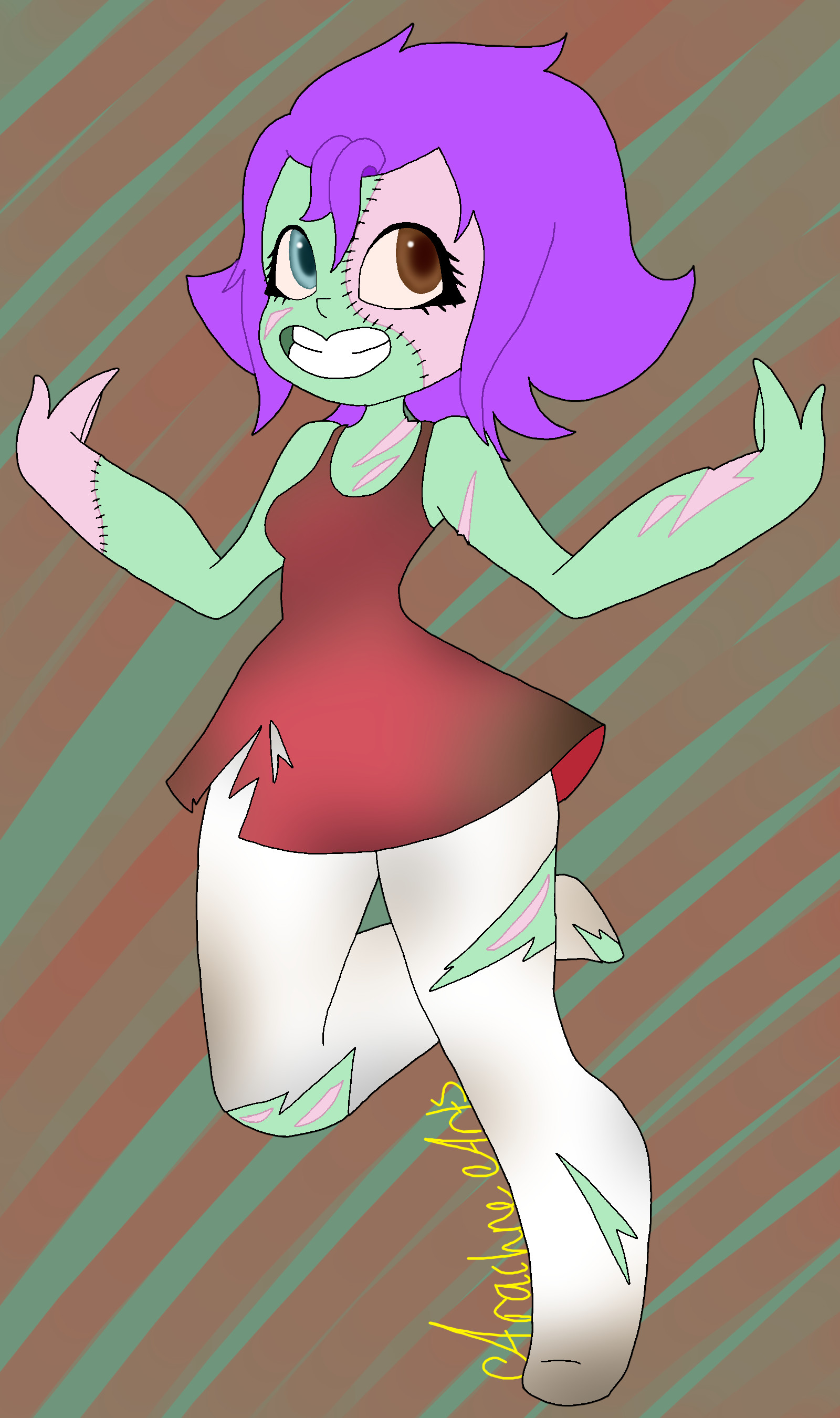 ArtStation - Adoptable Zombie Girl | Artworks