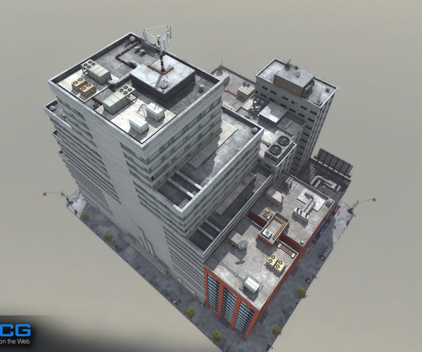 ArtStation - NYC Block #6 Unity | Game Assets