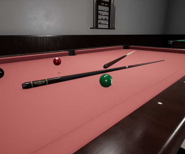 ArtStation - [UE4/UE5] Bowling, Pool & Darts - Pub Games Pack | Game Assets