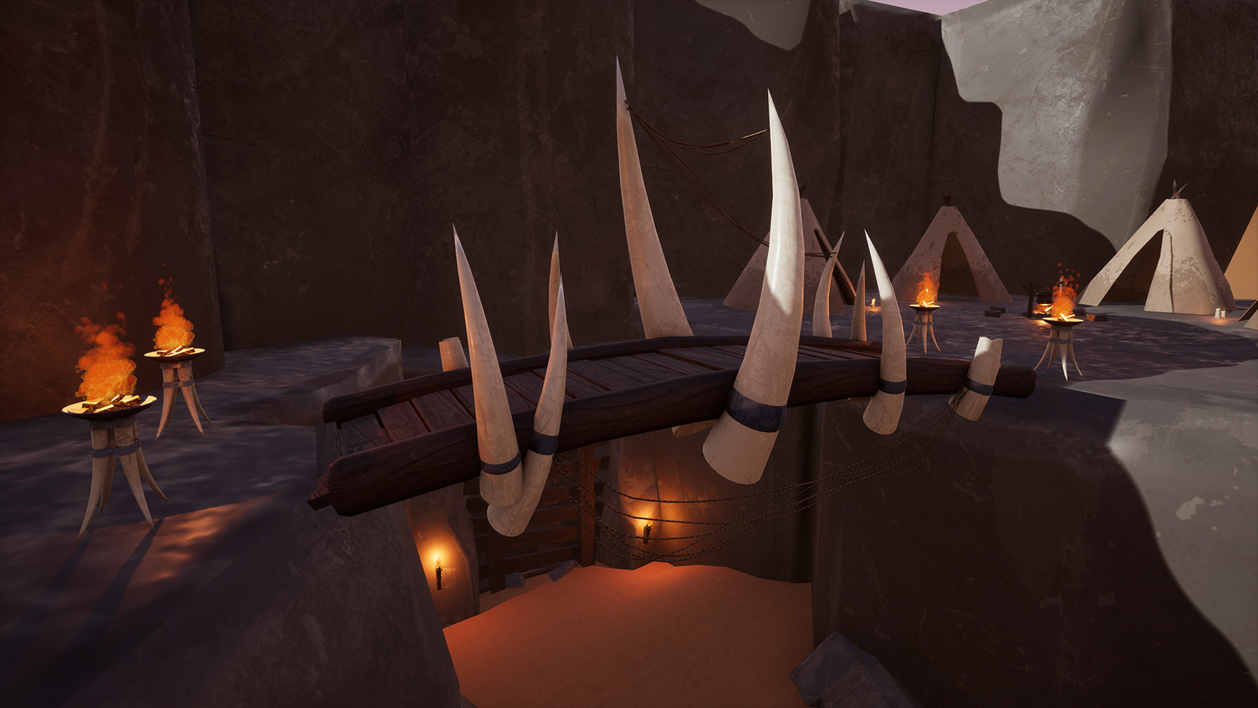 ArtStation - [UE4/UE5] Stylized Orc Village | Game Assets