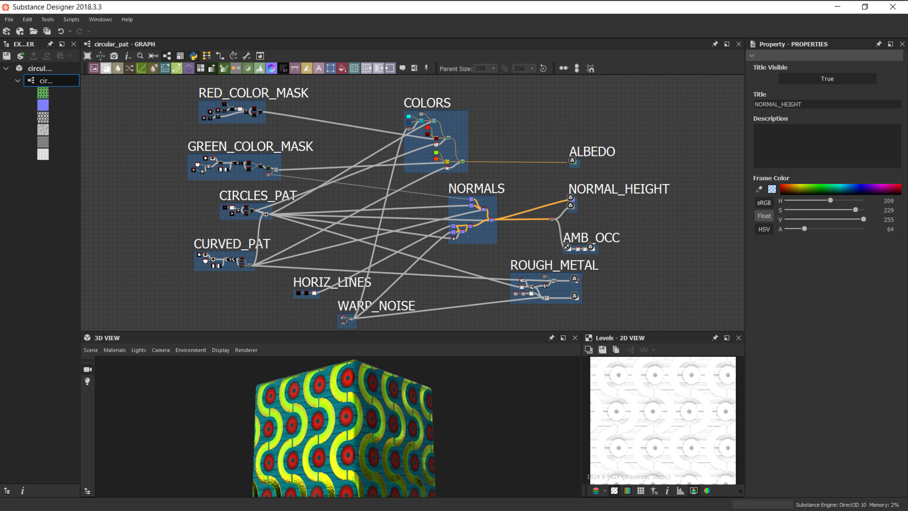 ArtStation - Circular Pattern Texture (Subs Designer) | Resources
