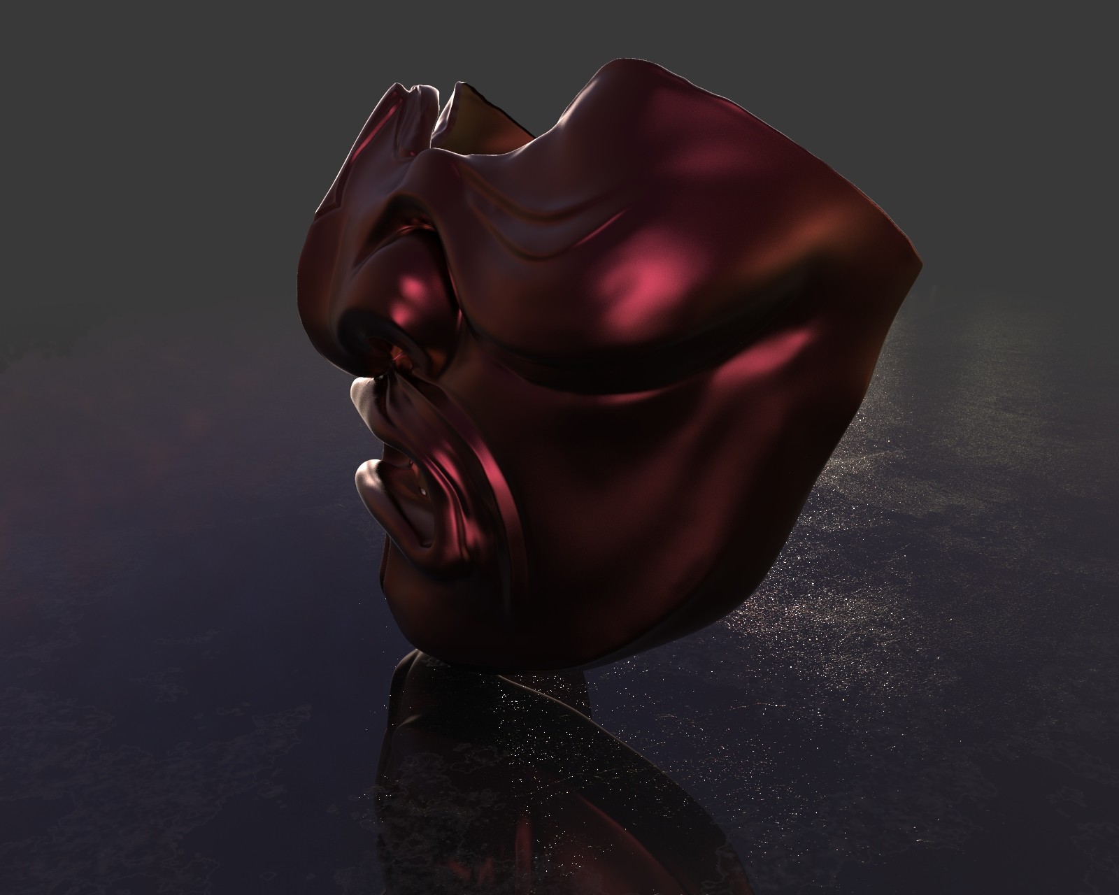 ArtStation - Mempo Japanese Mask | Resources