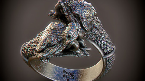 ArtStation - Snake Ring 01 | Resources