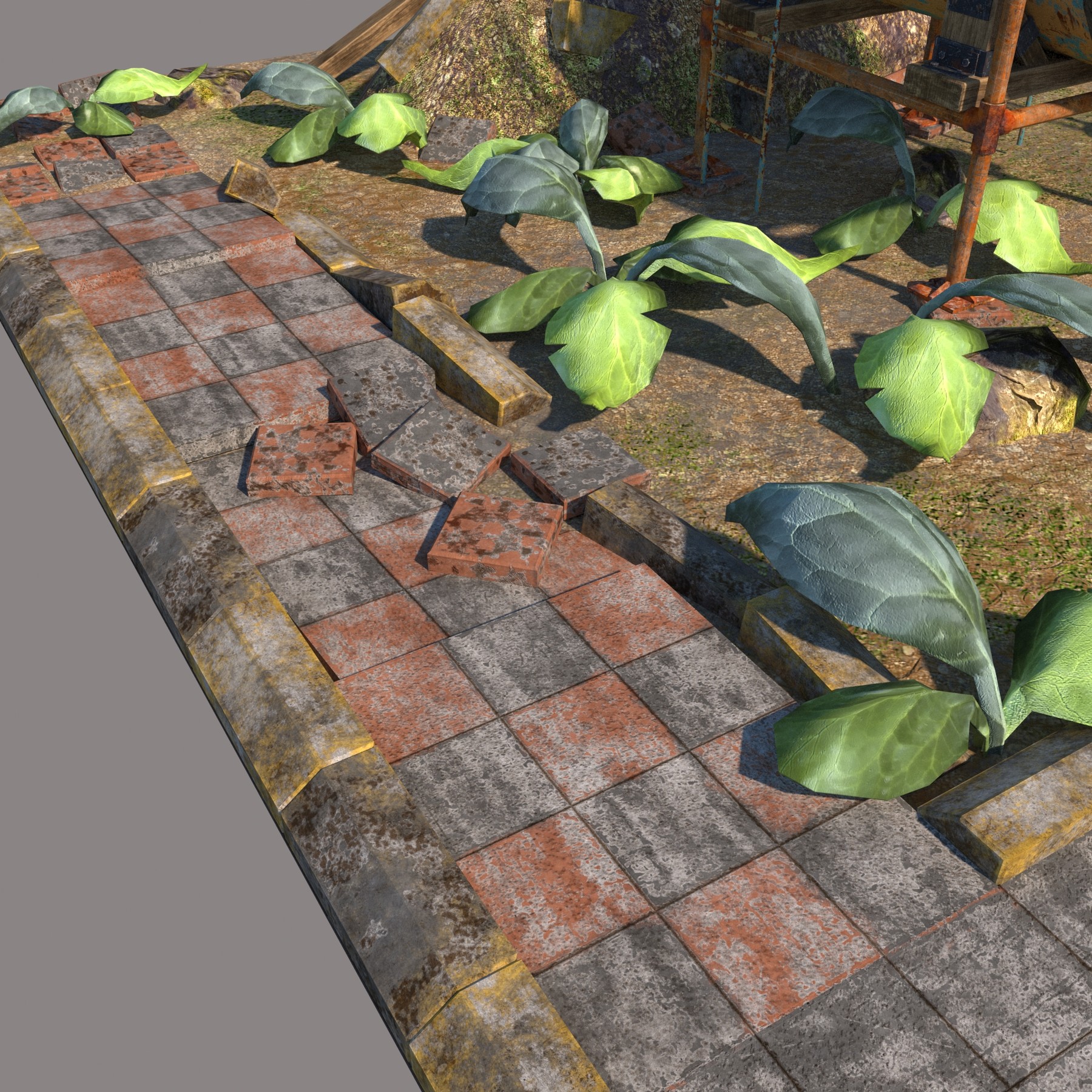 ArtStation - Barrel Block Brick | Resources