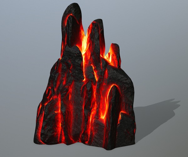 ArtStation - lava rock | Resources