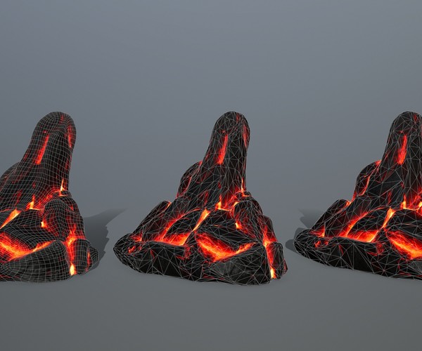 ArtStation - lava rock | Resources