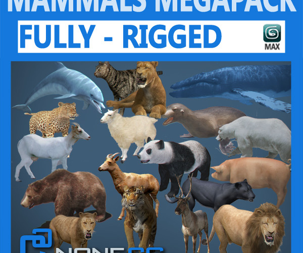 ArtStation - Pack – Mammals | Resources