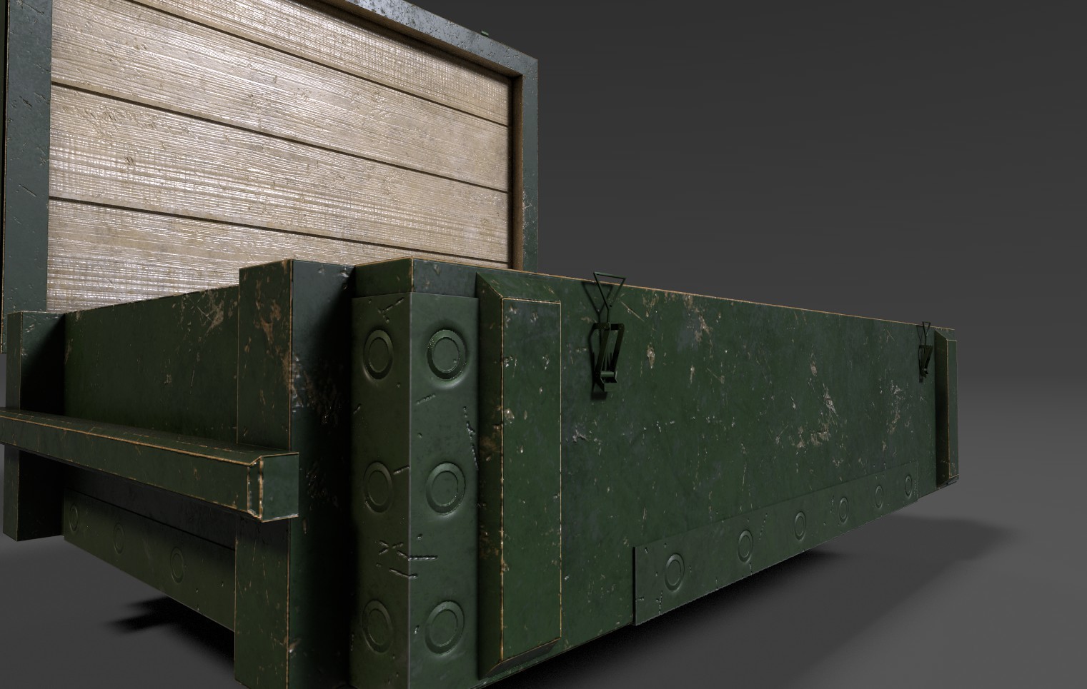 ArtStation - Army Crate | Game Assets
