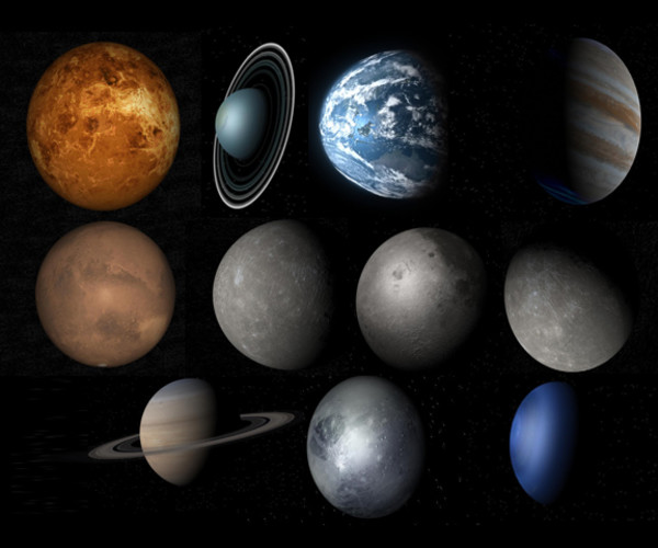 ArtStation - Pack – Hyperreal Solar System | Game Assets