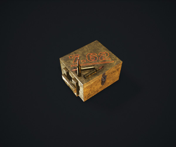 ArtStation - Ammo boxes | Game Assets