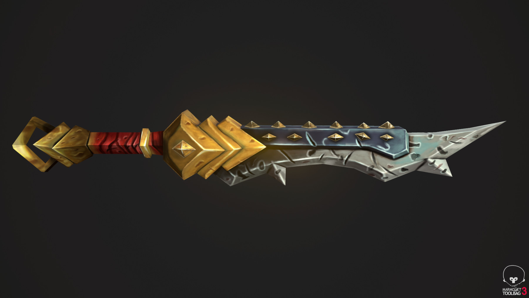 ArtStation - Handpainted Stylized Swords and Shield | Game Assets