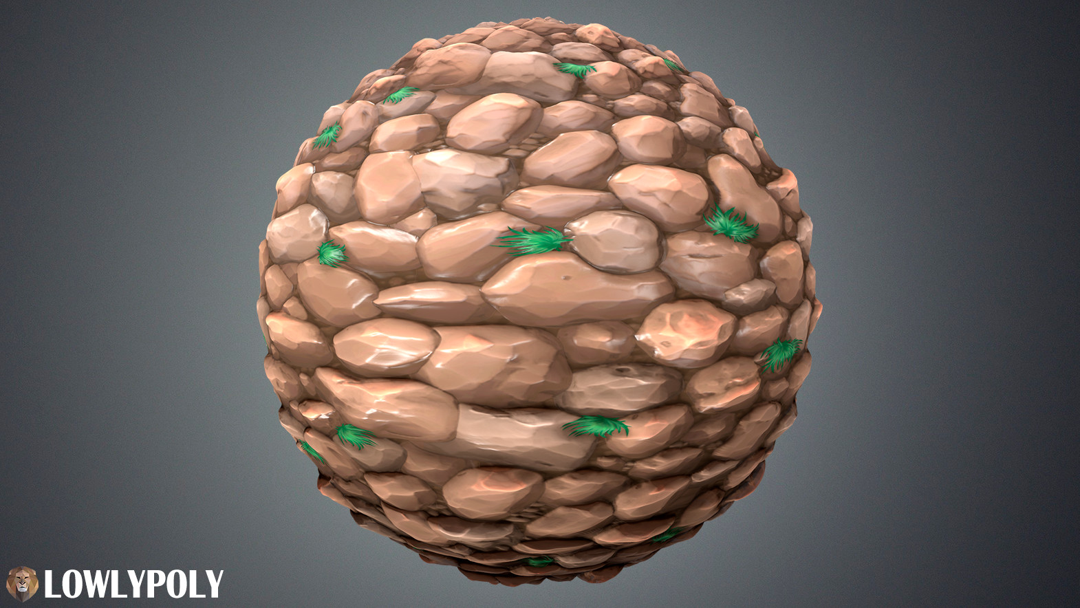 ArtStation - Stylized Rocks Vol.01 - Hand Painted Textures | Game Assets