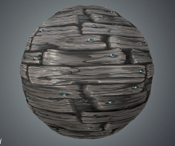 ArtStation - Stylized Wood Vol.02 - Hand Painted Texture Pack | Game Assets