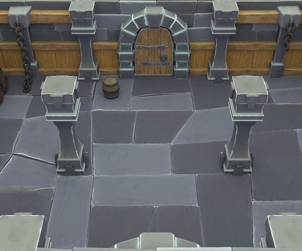 ArtStation - Stylized Dungeon | Resources