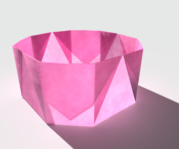 ArtStation - Origami Bowl | Resources