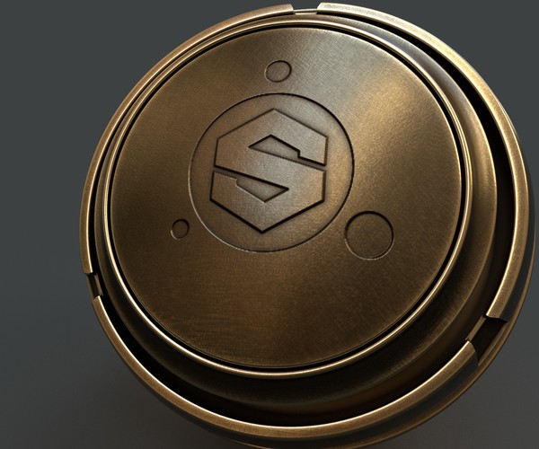 ArtStation - Realistic Brass Smart Material | Game Assets