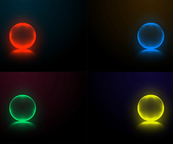 ArtStation - Round Glow Audio Spectrum Music Visualizers | Resources