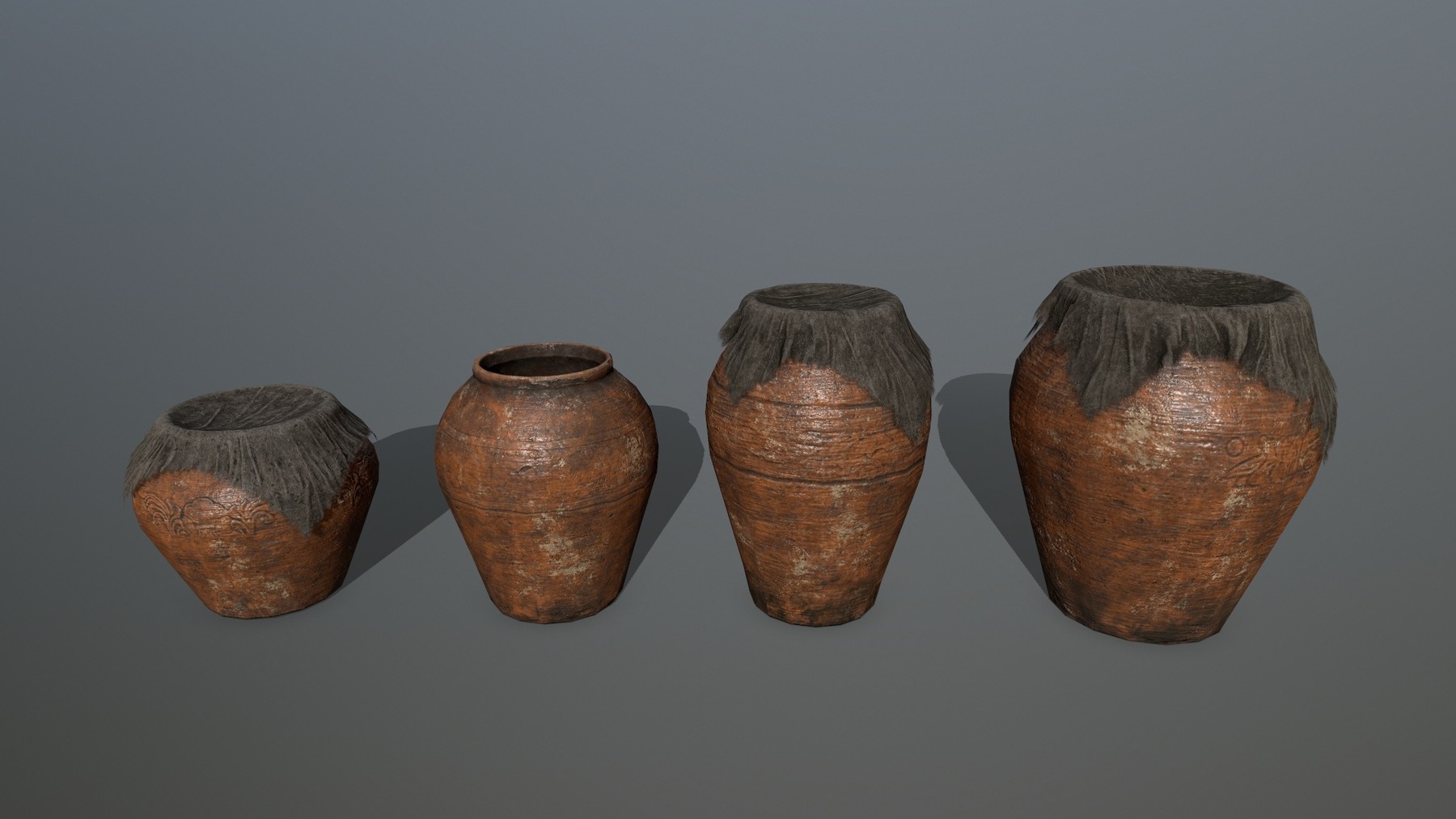 ArtStation - old vase set | Resources