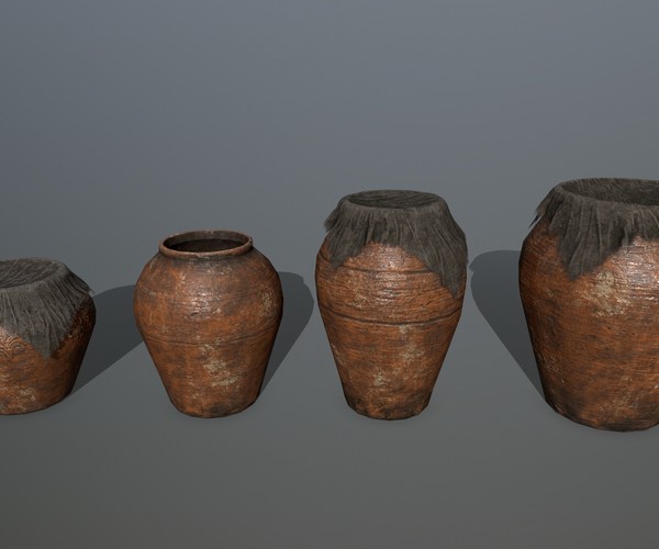 ArtStation - old vase set | Resources