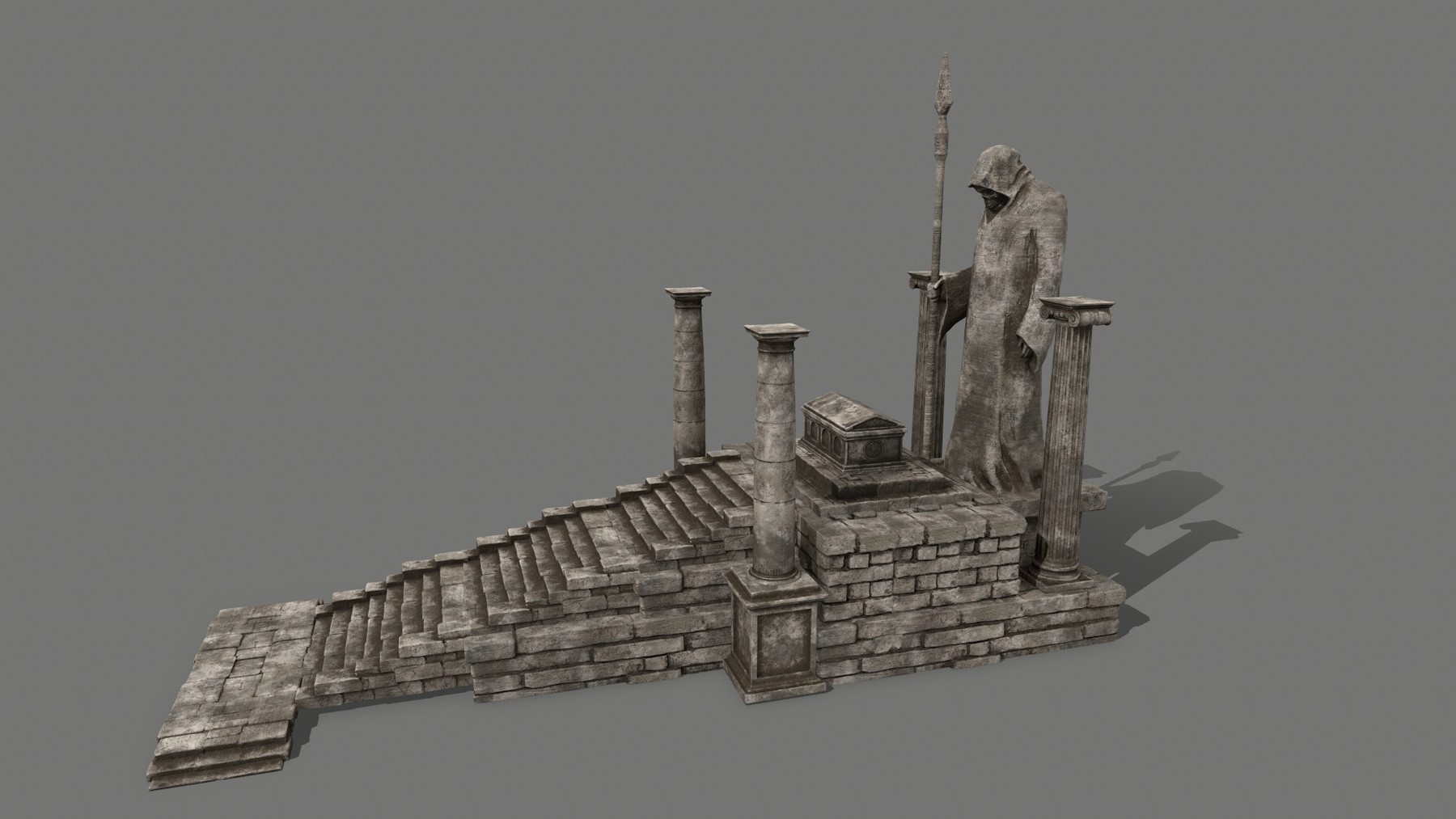 ArtStation - old ruin set | Resources