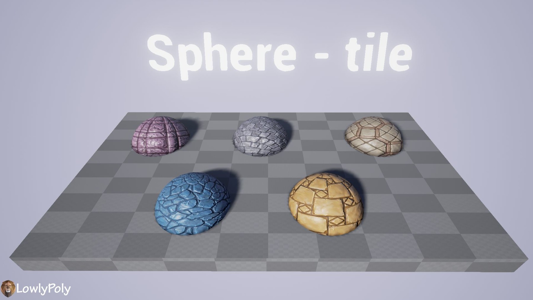 ArtStation - Stylized Stone Tile Vol.04 - Hand Painted Texture Pack ...