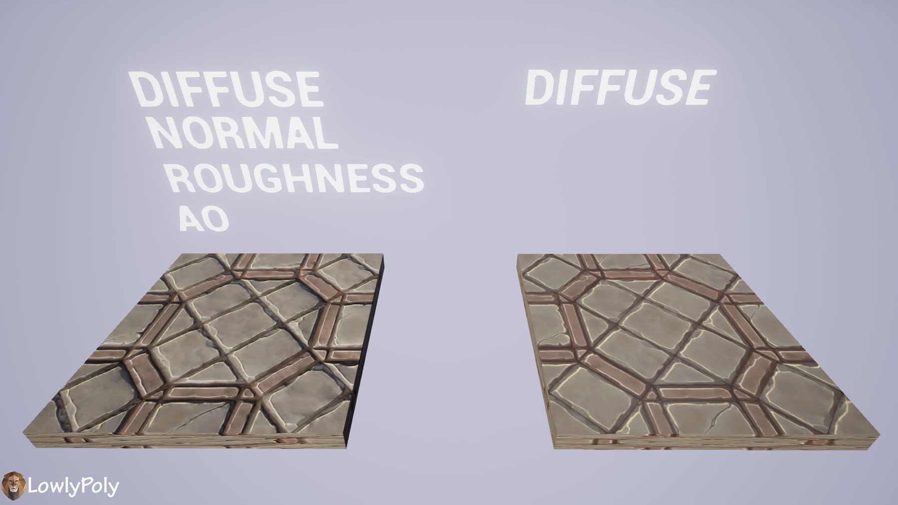 ArtStation - Stylized Stone Tile Vol.04 - Hand Painted Texture Pack ...