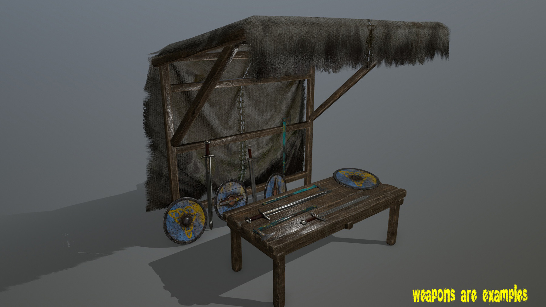 ArtStation - market_bench | Resources